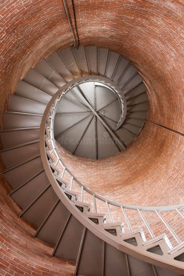 Lighthouse Staircase stock image. Image of stairway, brick - 40810787