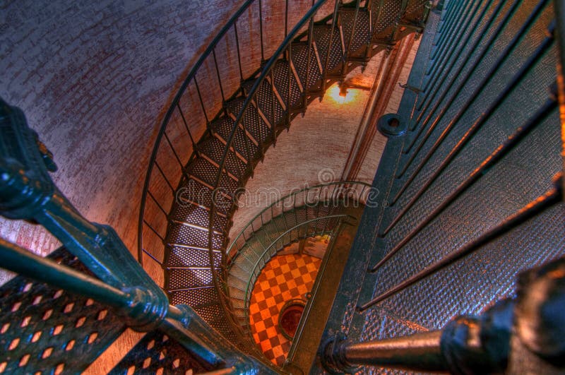 Lighthouse Inside stock photo. Image of outer, north - 23387936