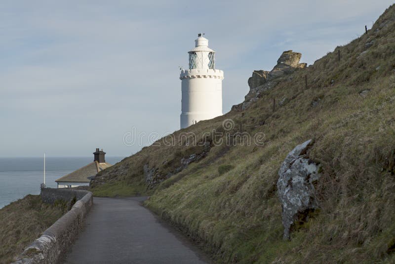Start Point Lighthouse stock photo. Image of english - 24268172