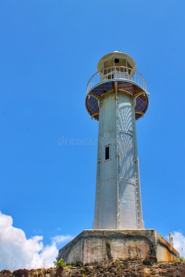 Lighthouse stock image. Image of lighthouse, station - 90809401
