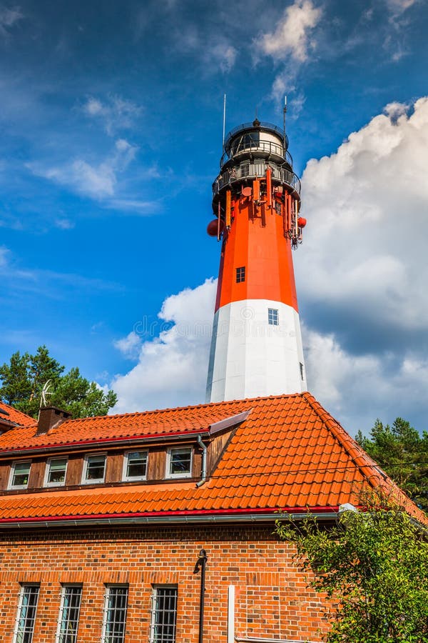 Lighthouse Stilo, Poland stock image. Image of outdoor - 75916289
