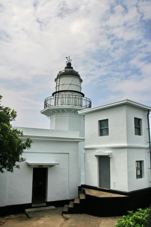 The lighthouse in taiwan stock image. Image of island - 38717145