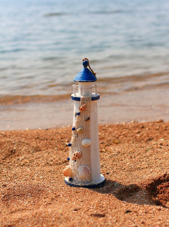 Lighthouse Toys stock image. Image of faith, fortune - 21311751