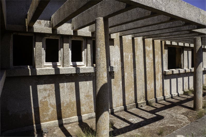 The Abandoned and Dilapidated Lighthouse of Ponta Dos Rosais on the ...