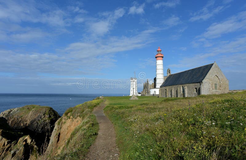 Lighthouses on the Atlantic Coast Stock Photo - Image of building ...