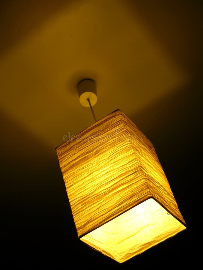Wall Lamp stock image. Image of wall, yellow, brown, light - 1891745