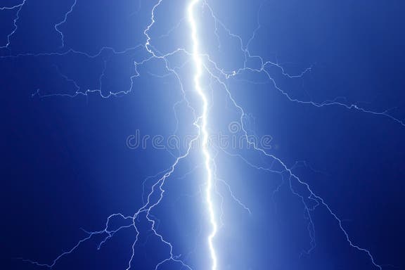 Lighting Bolt stock photo. Image of purple, thunder, generated - 1210468