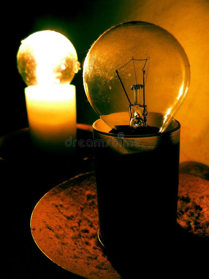 Lighting bulb stock photo. Image of dark, illuminate, electric - 2288802