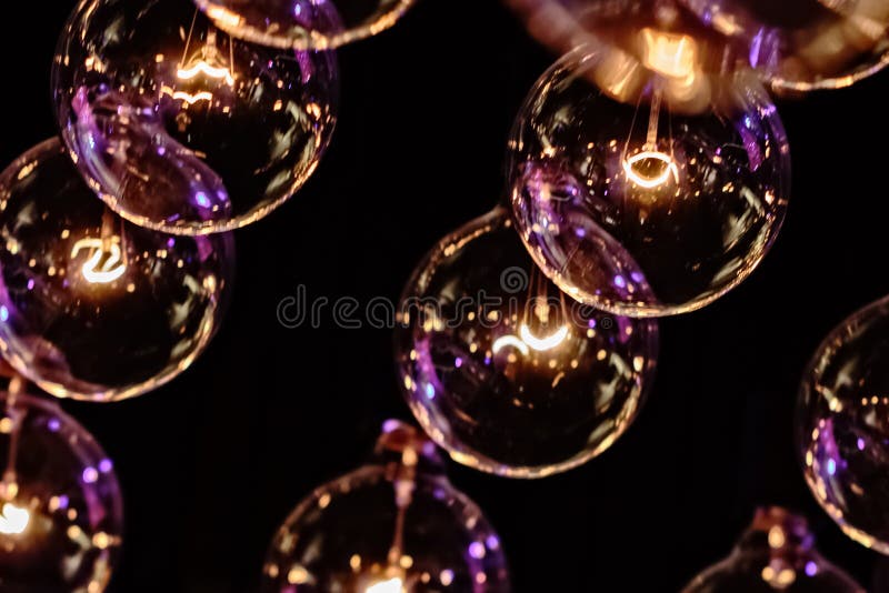 Led lighting bulb shop stock image. Image of efficient - 63349711