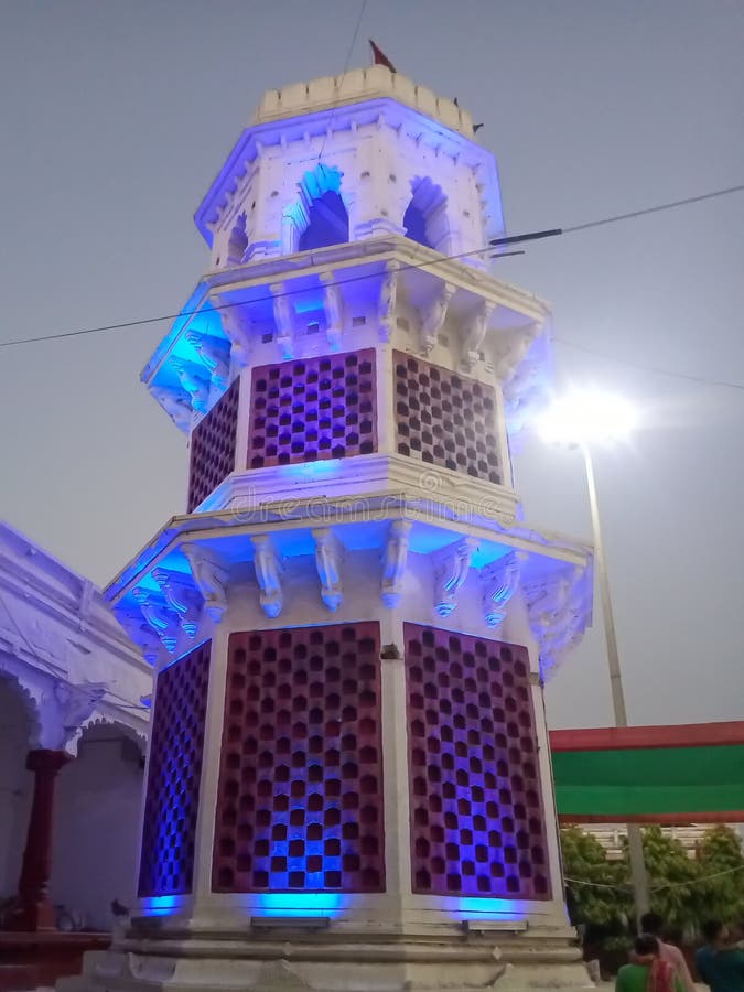 Lighting chabutra picture. stock photo. Image of evening - 248352946