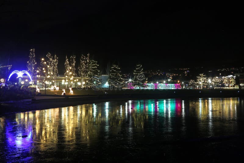 Lighting on Christmas time stock image. Image of germany - 36152985