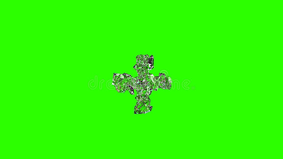 Lighting Clear Brilliants Plus on Green Screen, Isolated - Object 3D ...