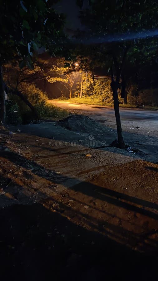 Lighting in the dark stock photo. Image of iron, night - 268931386