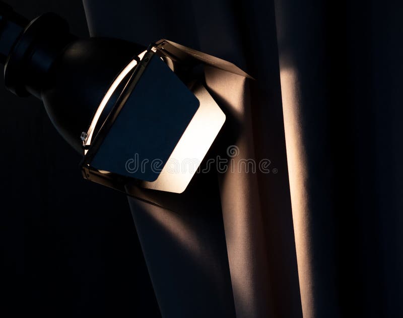 Lighting Device for Photography Studio. Stock Photo - Image of session ...