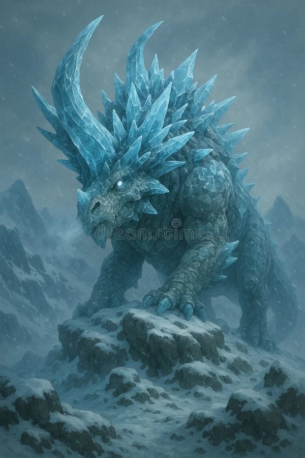 The Lighting is Diffused, Typical of Snowy Conditions, with Subtle ...