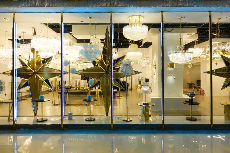 Display Window Shop Window Store Window Front Stock Image - Image of ...