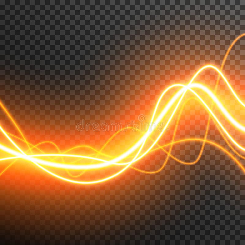 Lighting Electric Thunder Storm Glow Sparkle Vector Transparent Stock ...