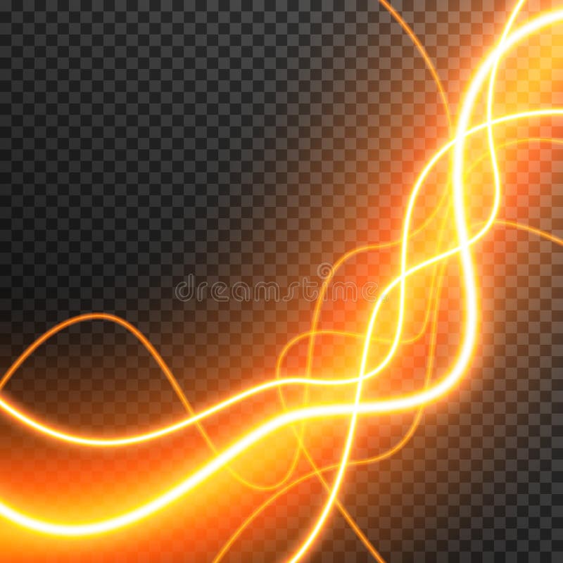 Lighting Electric Thunder Storm Glow Sparkle Vector Transparent Stock ...