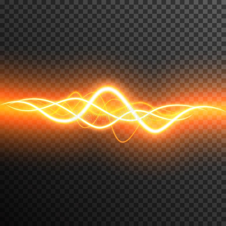 Lighting Electric Thunder Storm Glow Sparkle Vector Transparent Stock ...