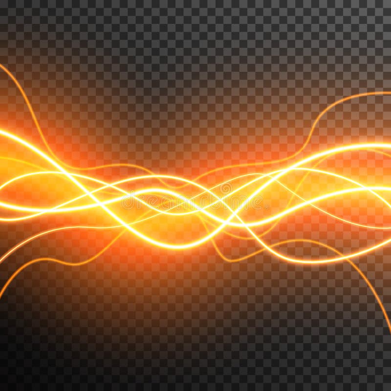 Lighting Electric Thunder Storm Glow Sparkle Vector Transparent Stock ...