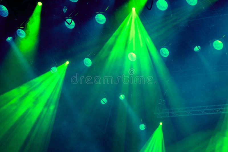 Lighting Equipment on the Stage of the Theatre during the Performance ...