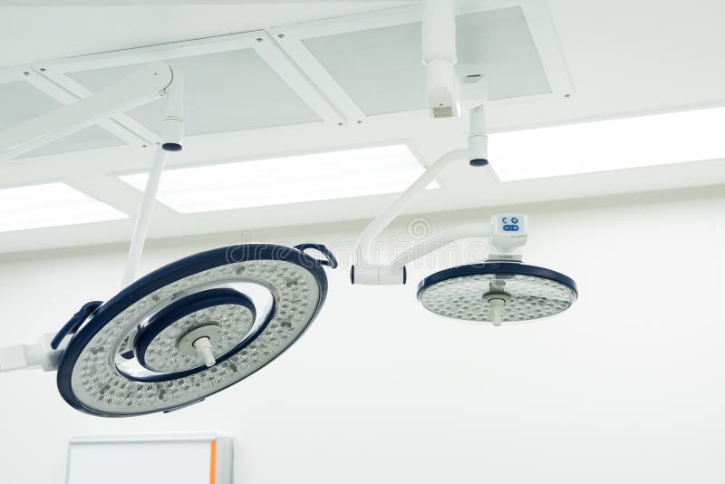 Lighting Equipment in Surgery Room Stock Photo - Image of surgical ...