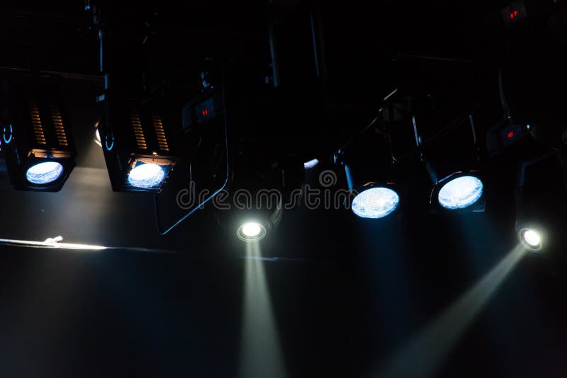 Theater s spotlights stock photo. Image of show, spot - 14976838