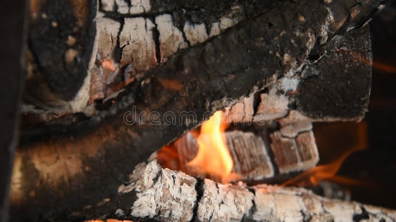 First Fire Made by Prehistoric Caveman in His Cave Stock Video - Video ...
