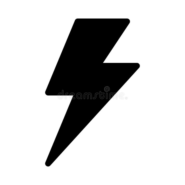 Lighting Flags Glyph Flat Vector Icon Stock Vector - Illustration of ...