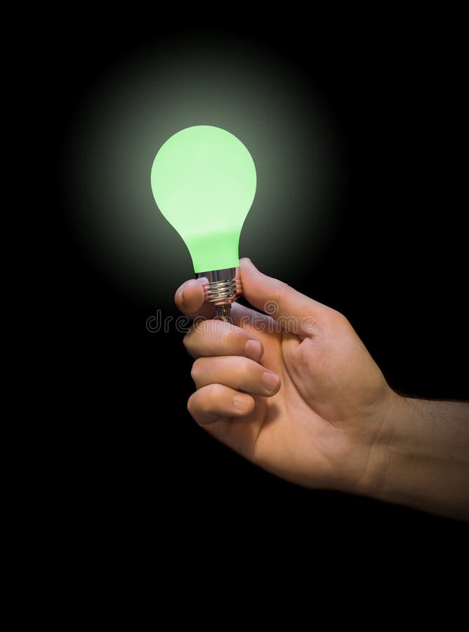 Lamp in hand stock photo. Image of nature, equipment - 27092786