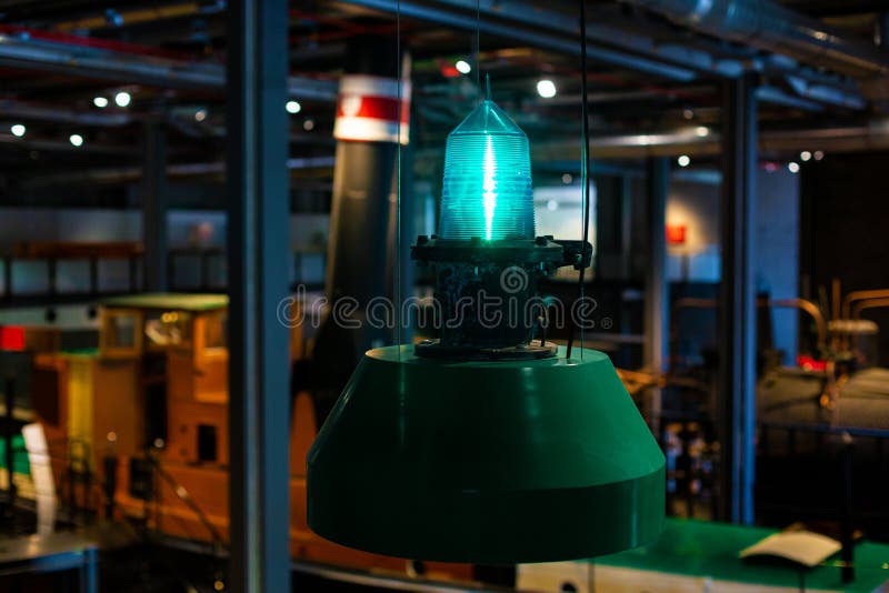 Lighting Lamps in the Form of a Miniature Beacon Stock Image - Image of ...