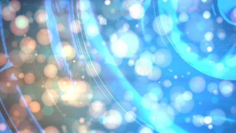 Lighting Magic Blue Twist from Corner Looping Foil - Abstract 3D ...