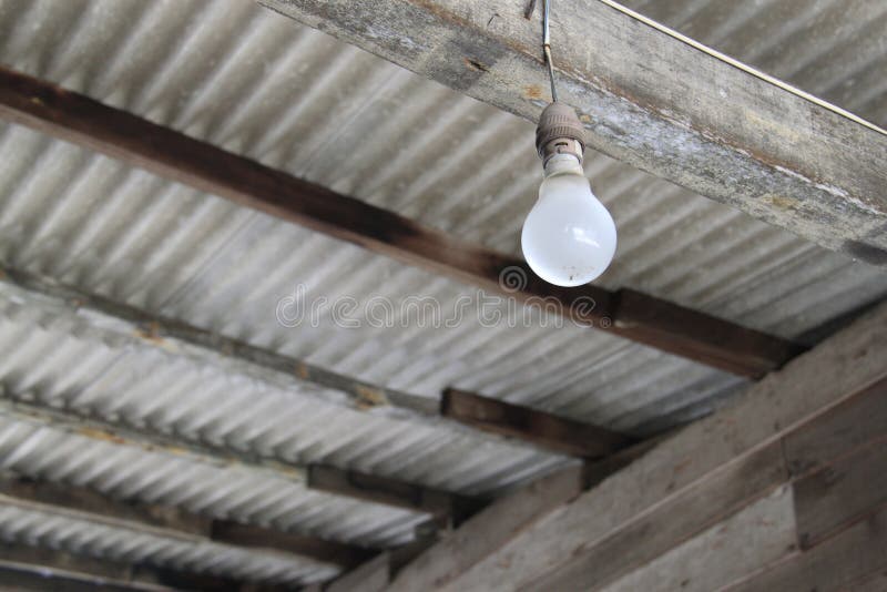 Lighting in rural area. stock photo. Image of environment - 13449658