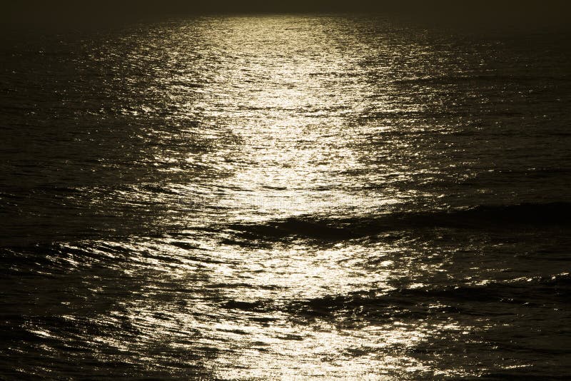 The Lighting in the Sea, Wave Water Shadow of Light Reflection ...