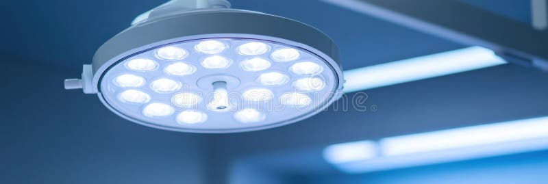 Lighting Source in an Operating Room during a Surgical Procedure at a ...