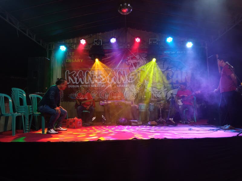 Lighting Stage by HS LIGHTING Editorial Stock Image - Image of stage ...