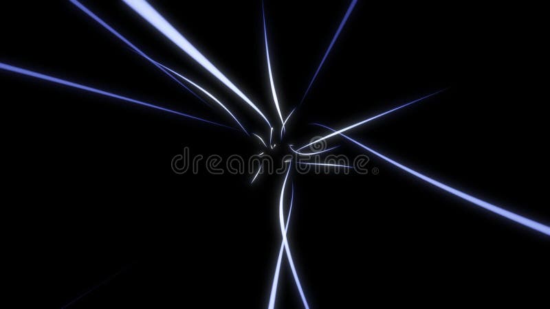 Lighting Stroke Animation. Background Animation. Glowing Line Animation ...
