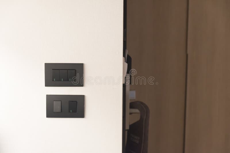 Lighting switch stock image. Image of switch, button - 139922715
