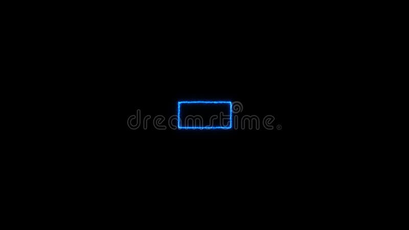 Lighting Up and Disappearing Shapes on a Black Background. Stock ... Lighting Up and Disappearing Shapes on a Black Background. Stock ...