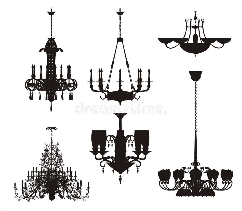 Lighting vector set stock vector. Illustration of classic - 6169676