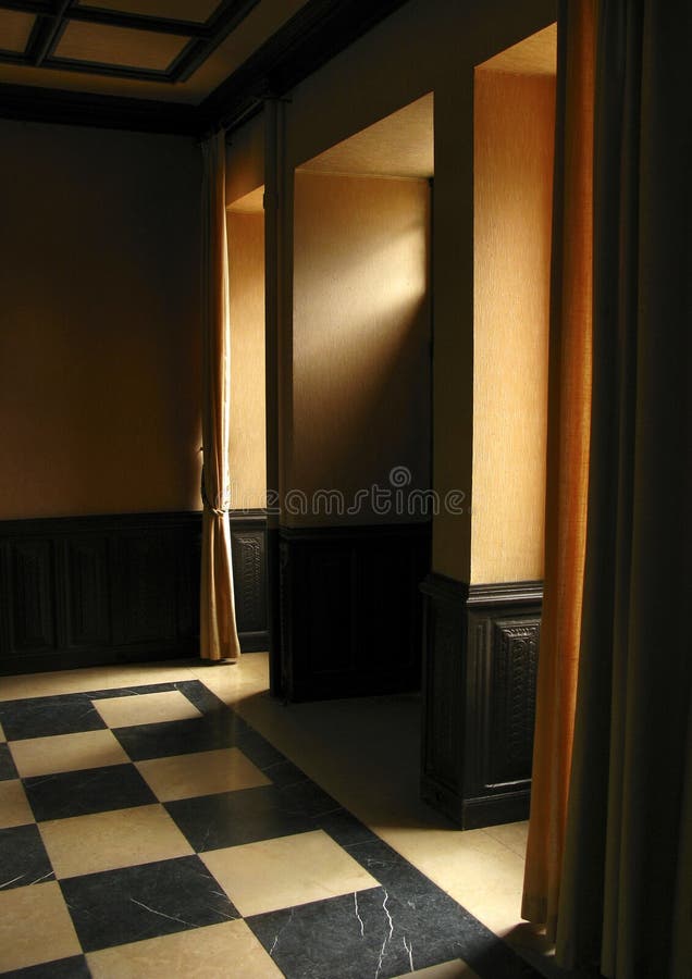 Lighting through windows stock image. Image of architecture - 103663017