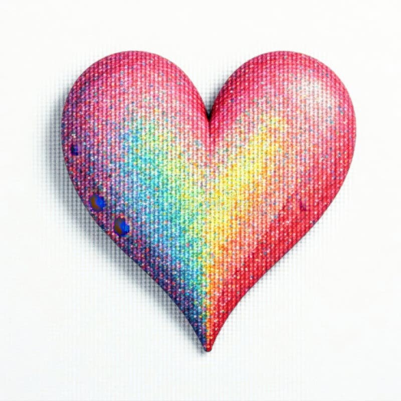 Lightly Shaded Pencil Heart, Clean Lines, White Backdrop , Lines ...