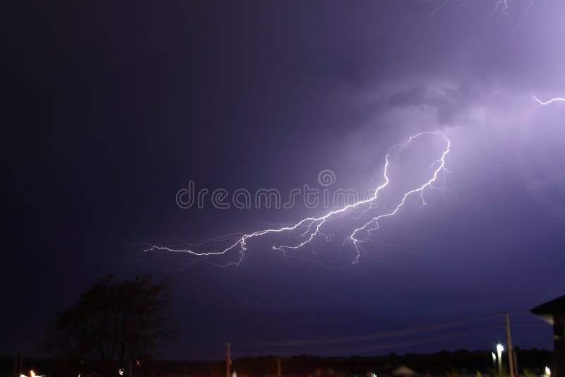 Lightning 1 stock image. Image of scare, bolts, storm, light - 515489