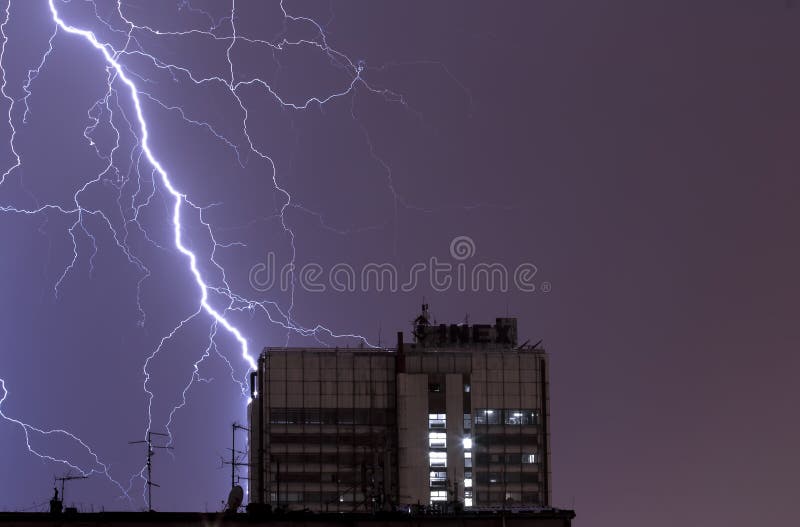 Lightning stock photo. Image of outdoor, lightning, weather - 20936244