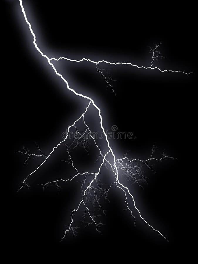 Lightning stock image. Image of shock, electricity, rain - 6361103