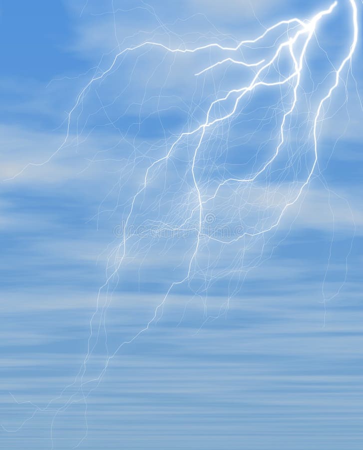 Lightning stock illustration. Illustration of beautiful - 6617538