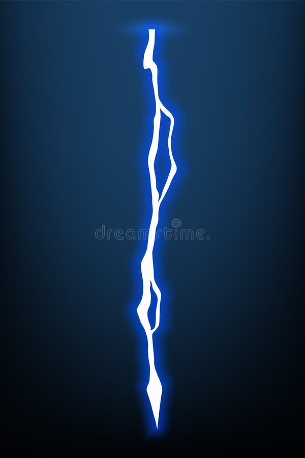 Lightning Animation Set with Sparks. Electricity Thunderbolt Danger ...