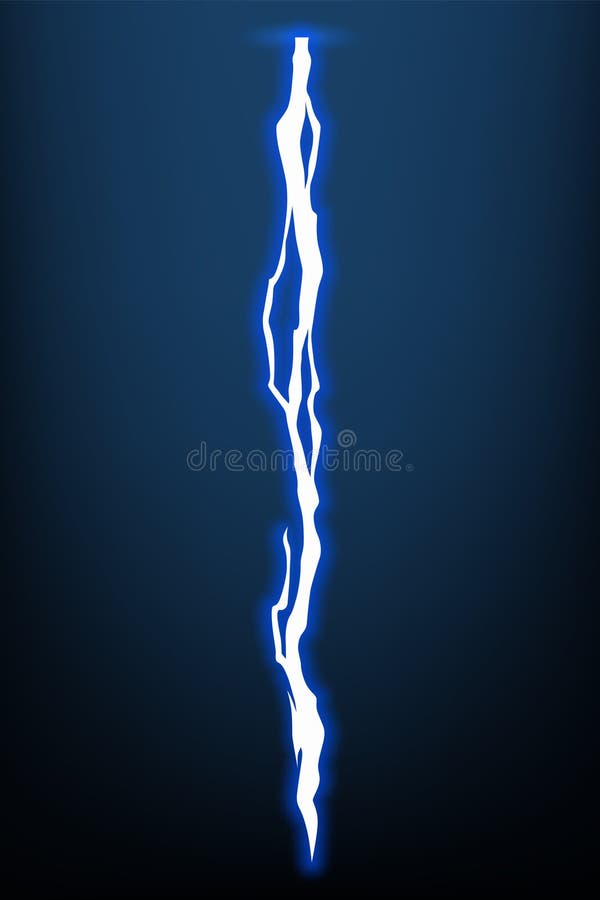 Lightning Animation Set with Sparks. Electricity Thunderbolt Danger ...