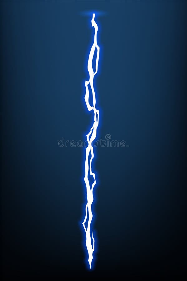 Lightning Animation with Sparks. Electricity Thunderbolt Danger, Light ...