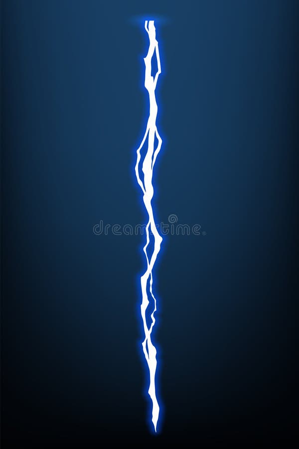 Lightning Animation with Sparks. Electricity Thunderbolt Danger, Light ...